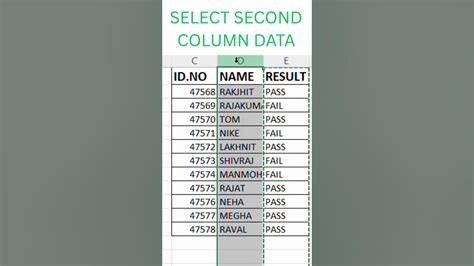 Swap Excel Columns In 2 Seconds 🤯 Shorts Exceltips Youtube