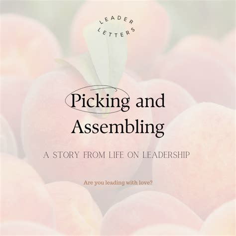 Picking And Assembling