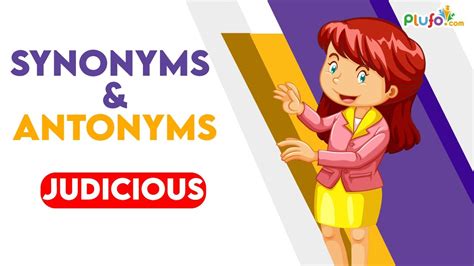 Judicious Synonyms And Antonyms English Vocabulary Youtube
