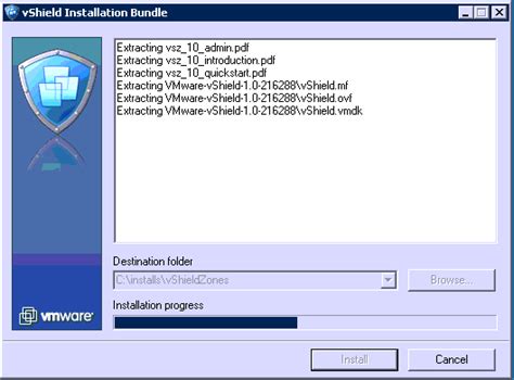 Installation De Vshield