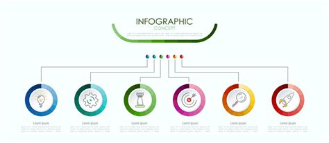 Infographic Template Business Concept With Options