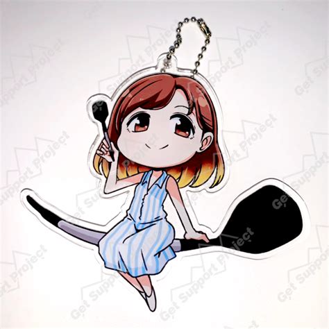 関根麻耶 選手 応援キーホルダー〔ソフトダーツ〕mys Maya Sekine Keyring Get Support Projectget Support Project