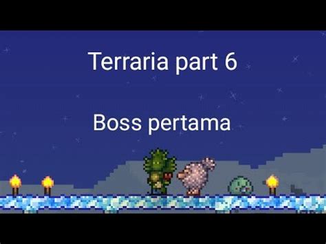Melawan Boss Pertama Terraria Part 6 Classic Mode Terarriaindo YouTube