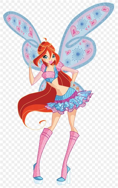 Bloom Winx Club Believix In You Tecna Stella Aisha PNG 900x1440px