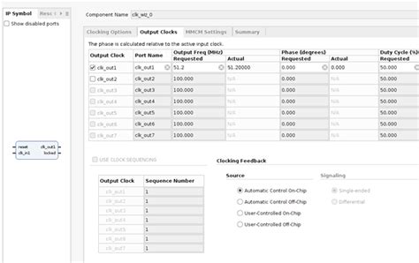 Implementation Of Clock Divider Whose Clock Input Is Dac2clk Output Port From The Axi