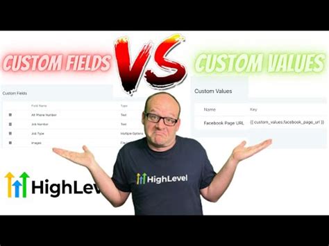 Custom Fields VS Custom Values On Go HighLevel What S The Difference