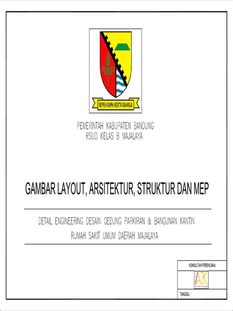 Gambar Layout Arsitektur Struktur Dan Mep Ok Pdf