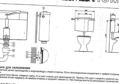 Схема и устройство сливных бачков с одной и двумя кнопками: основные ...