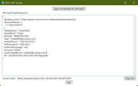 Windows Presentation Foundation WPF App That Makes A Request To The