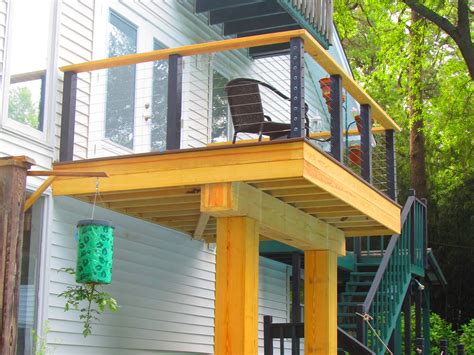 Custom Deck And Railing Solid Construction