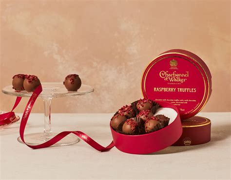 Raspberry Truffles Charbonnel Et Walker Uk