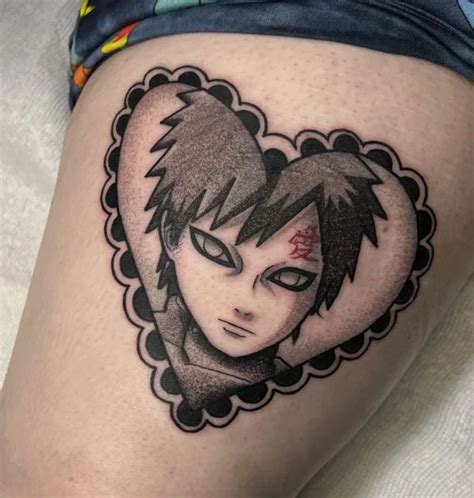 73 Extraordinary Gaara Tattoos For Loyal Naruto Fans