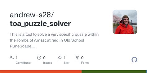 Github Andrew S28 Toa Puzzle Solver This Is A Tool To Solve A Very