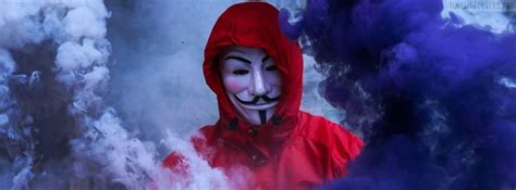 Anonymous Hacker Facebook Cover