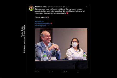 Ana Paula Matos é Escolhida Candidata à Vice Presidente Em Chapa