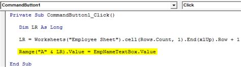 Vba Textbox How To Insert And Use Textbox In Vba Userform