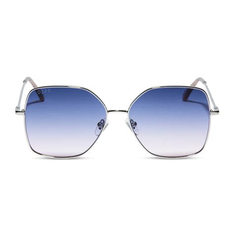 Iris Silver Lavender Rose Gradient Sunglasses In 2023 Gradient