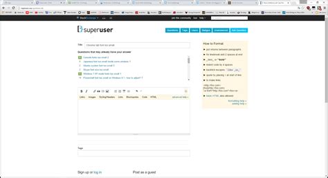 Windows 10 Chrome Tab Font Too Small Super User
