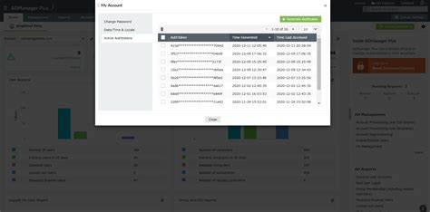 Active Directory Help Desk Authtoken Management In Admanager Plus
