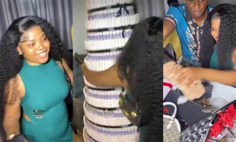 Reaction As Man Goes All Out For Lover On Her Birthday