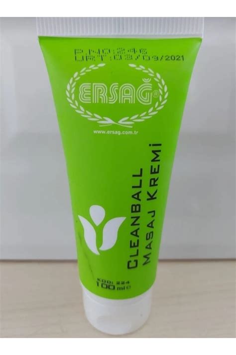 Ersağ Cleanball Masaj Kremi 100 ml Fiyatı, Yorumları - Trendyol