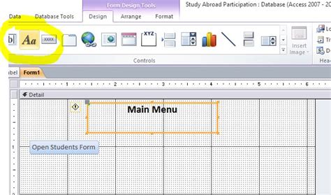 microsoft access tutorial for beginners
