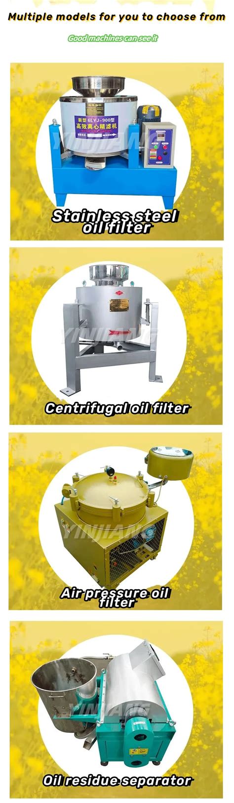 Palm Oil Filter Crude Oil Filter Edible Oil Impurity Removal Machine