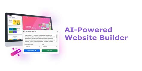 StaticBlocks AI Powered Website Builder By Okbg Codester
