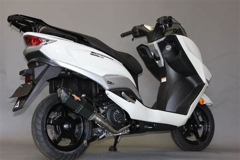 バーグマンストリート125ex バイクマフラー 8bj Ea23m カルマ カーボンタイプ マフラー バイク用品 フルエキゾースト カスタム