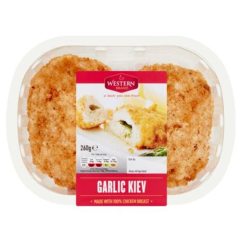 Western Brand Garlic Kiev 260g