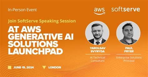 Softserve On Linkedin Aws Generative Ai Solutions Launchpad Media