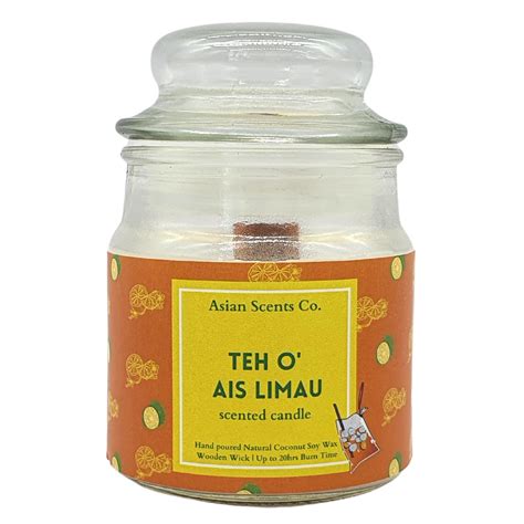 Teh O Ais Limau Travel Candle Asian Scents Co