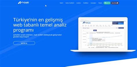 Fast Web Mali Analiz Pro Nasıl Kullanılır