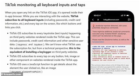 tiktok can secretly track your web activity daily mail online