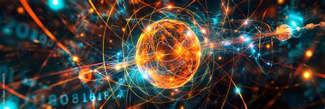 Visual Representation Of Electron Configuration Illustrating Atomic