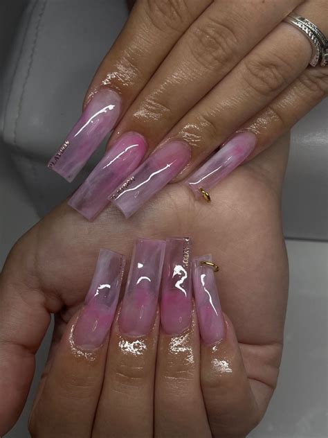 Gender Reveal Nails💓 Gender Reveal Nails Nails Nails Inspiration
