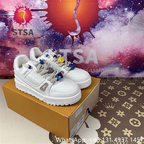St Batch Louis Vuitton Lv Trainer Maxi Sneaker Rweidianwarriors