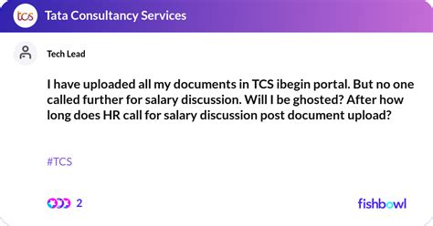 I Have Uploaded All My Documents In TCS Ibegin Por Fishbowl