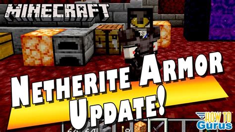 How To Make Netherite Gear Minecraft Ps4 Paiement
