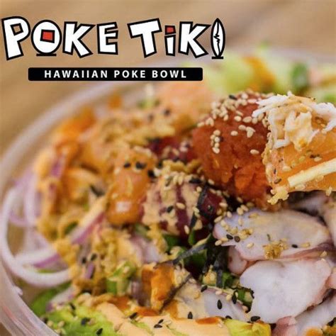 The Best Poke Tiki For Lunch In Newport Mesa Poke Tiki