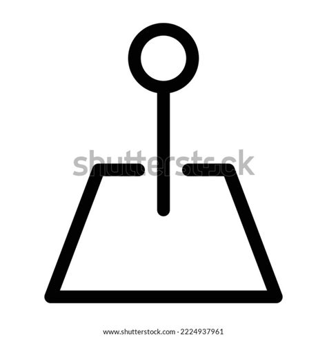 Analog Controller Icon Outline Style Stock Vector Royalty Free