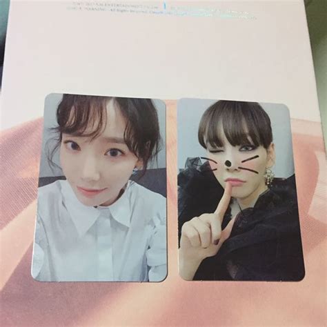 Taeyeon My Voice Deluxe Edition Photocard Hobbies And Toys Memorabilia
