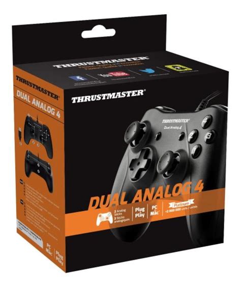 Kustom Pcs Thrustmaster Dual Analog 4 Usb Wired Gamepad