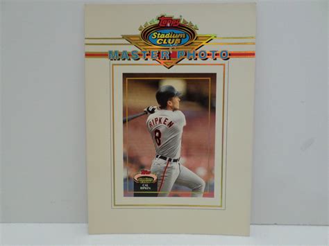 Cal Ripken Topps Stadium Club Master Photo 1992