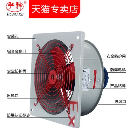 Explosion Proof Axial Flow Fan BFAG 300 400 Industrial Exhaust Fan 380V
