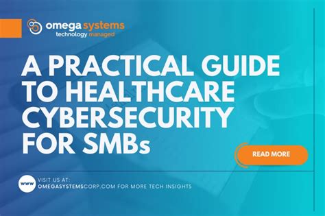 Healthcare Cybersecurity Best Practices For Smbs Protect Patient Data