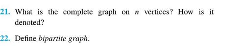 Solved On N Vertices How Is It What Is The Complete Chegg