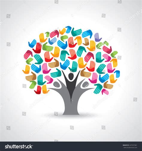 1 851 Diversity Tree Hands Illustration Images Stock Photos Vectors