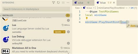 表参数提示在3 6 x版本失效了 Issue 1704 LuaLS lua language server GitHub