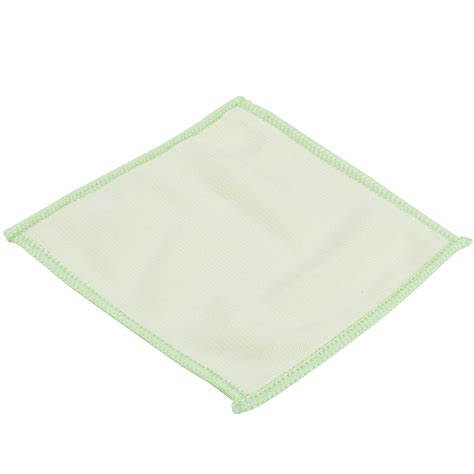 Unger Mf10l Microwipe Mini 4 X 4 Green Microfiber Glass Cleaning